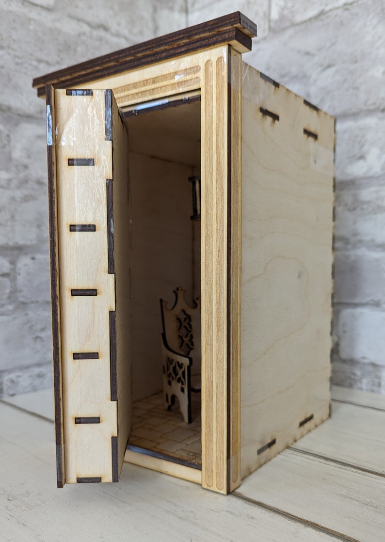 Hidden Door Bookcase Book Nook SVG File, Dark Arts Study Room Book Nook ...