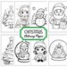 Kids Christmas Coloring Book | Colouring Pages | Instant Download ...