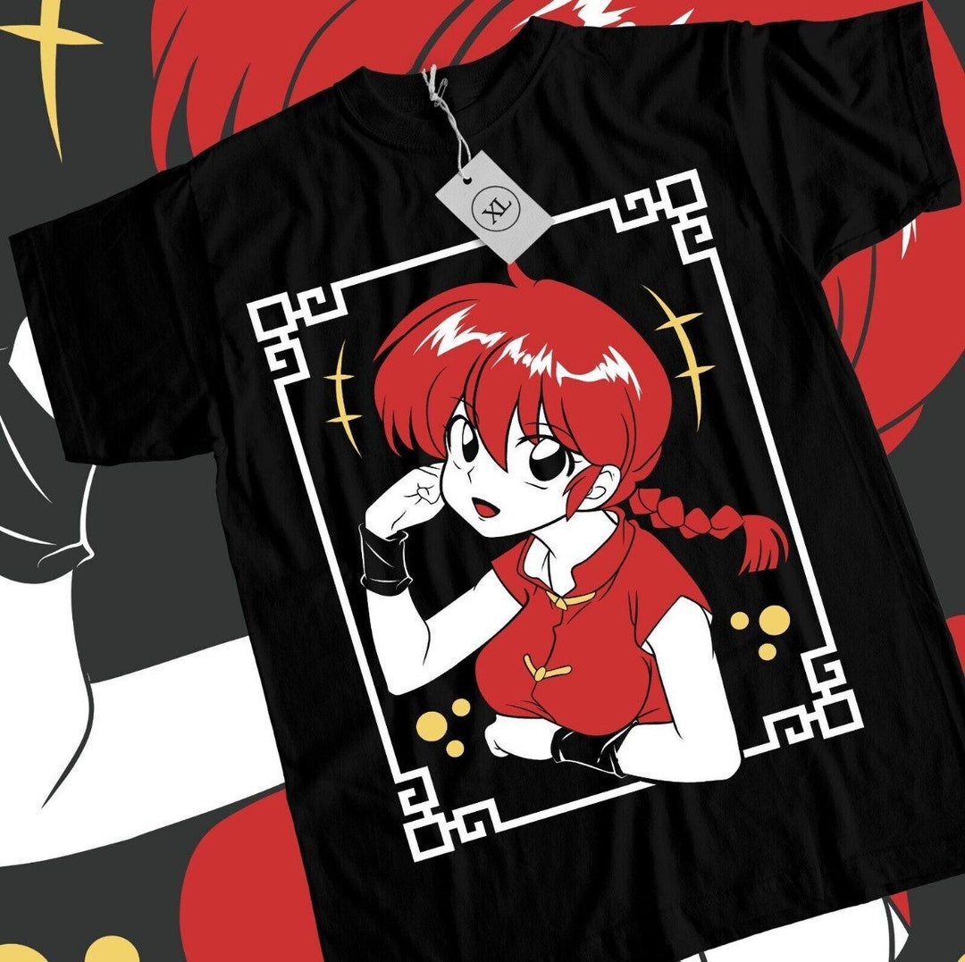 Unisex Genma Panda Manga Shirt With Ranma Saotome Anime T-shirt - Etsy