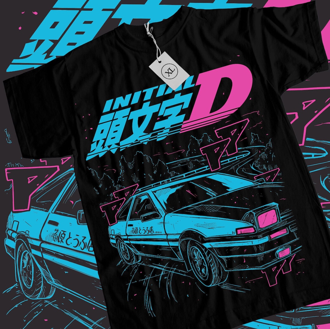 INITIAL D - Unisex T-SHIRT - Etsy
