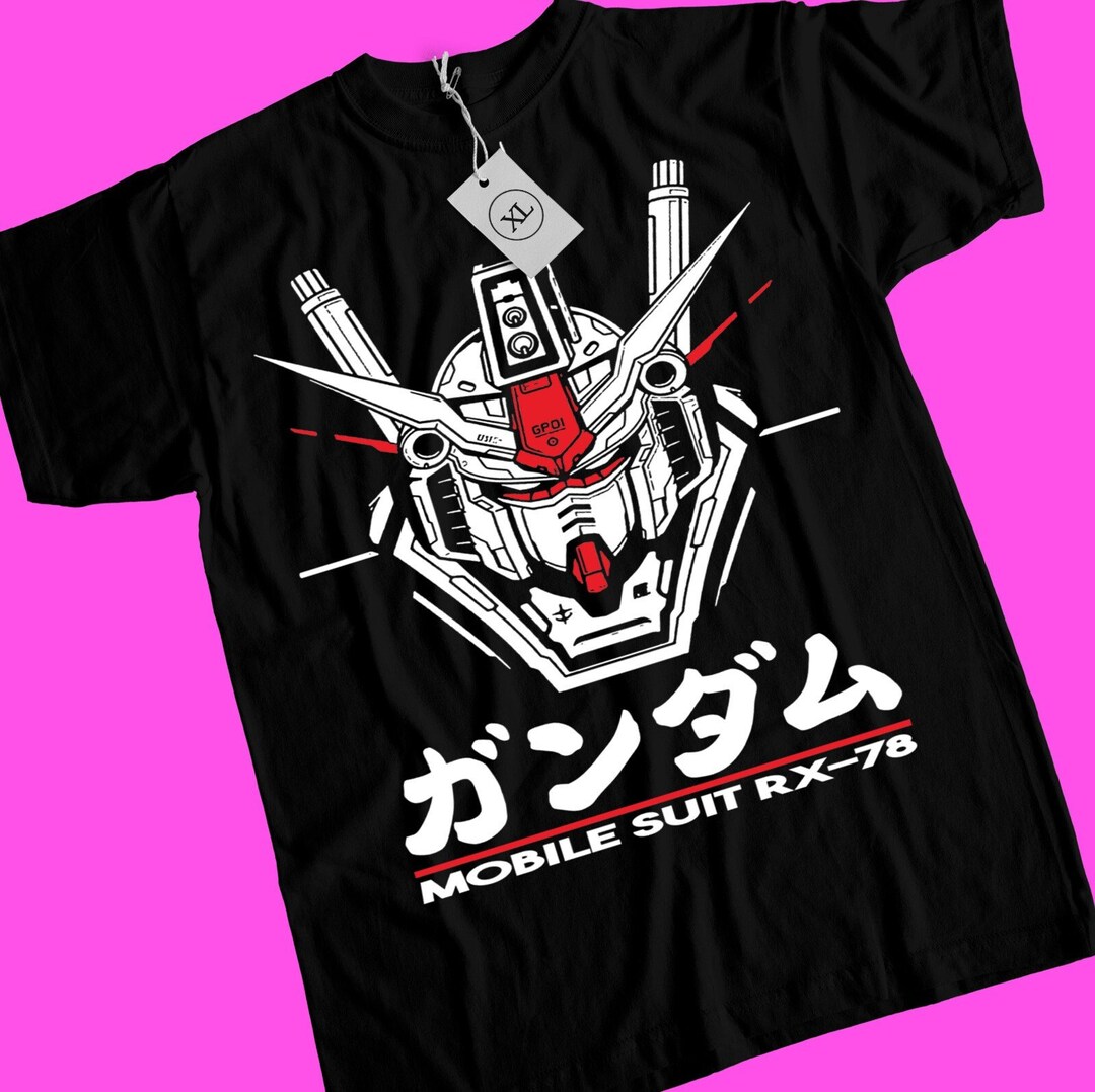 Gundam Shirt ,gundam Sweatshirt, Anime Shirt ,mobile Suit Rx 78 ,robot ...