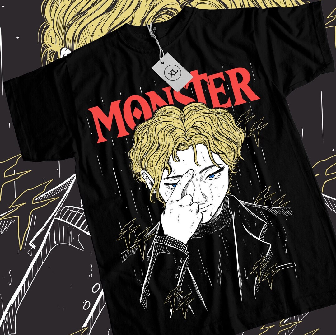 Monster Johan Liebert Kenzo Tenma Unisex Shirt , Monster Anime Shirt ...