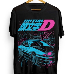INITIAL D - Unisex T-SHIRT - Etsy