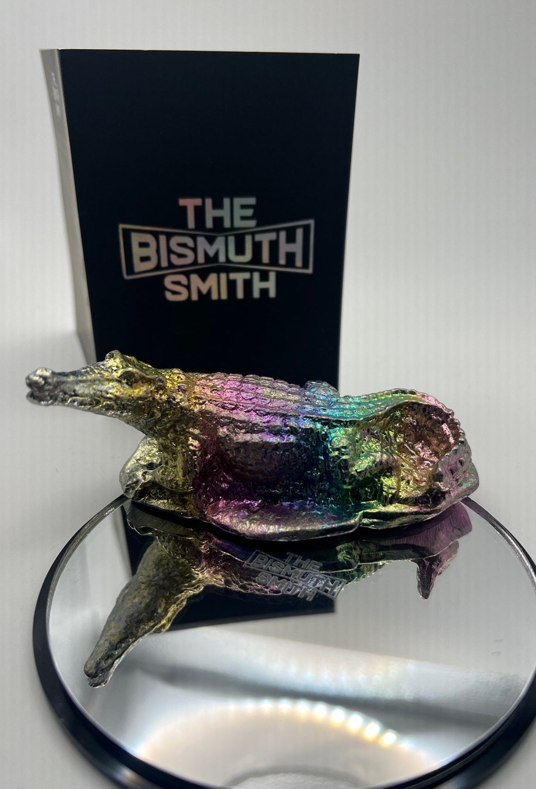 Rare Bismuth Alligator Made by the Bismuth Smith! - Etsy