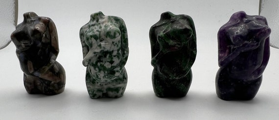 Natural Stone Pregnant Goddess Carving You Choose the - Etsy