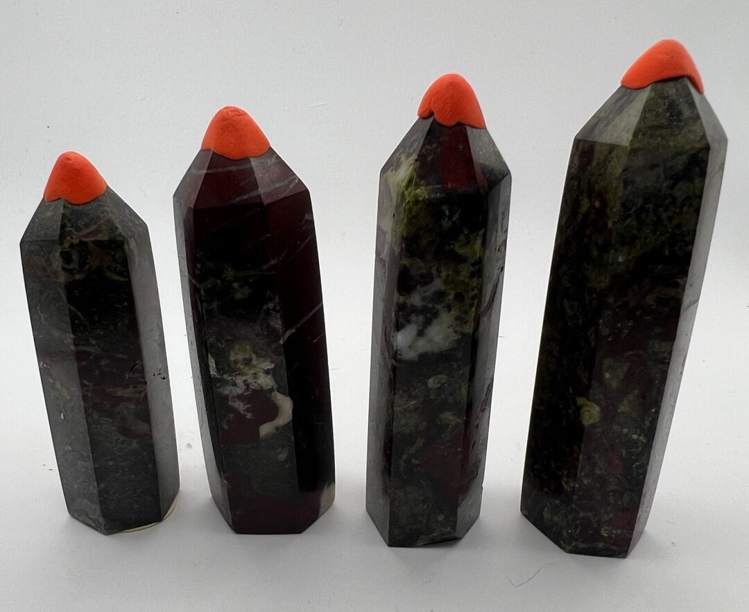 Natural Stone Dragon's Blood Tower - Etsy