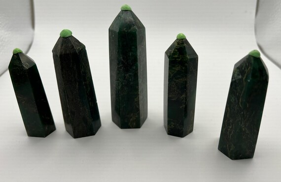 Natural Stone Emerald Tower You Choose - Etsy