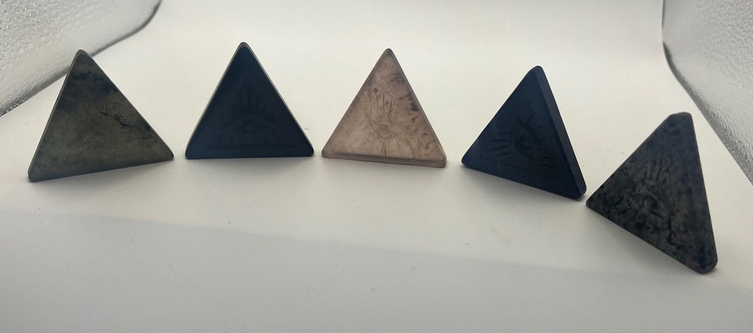 Natural Stone All Seeing Eye Carving in Your Choice of Material! - Etsy