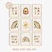 Custom Boho Jungle Animal Wall Décor, Safari Nursery Art Print Set for ...