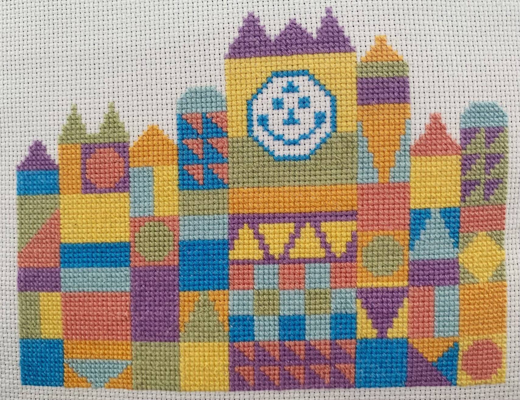 It's a Small World | Cross Stitch Pattern | Digital Download - Etsy