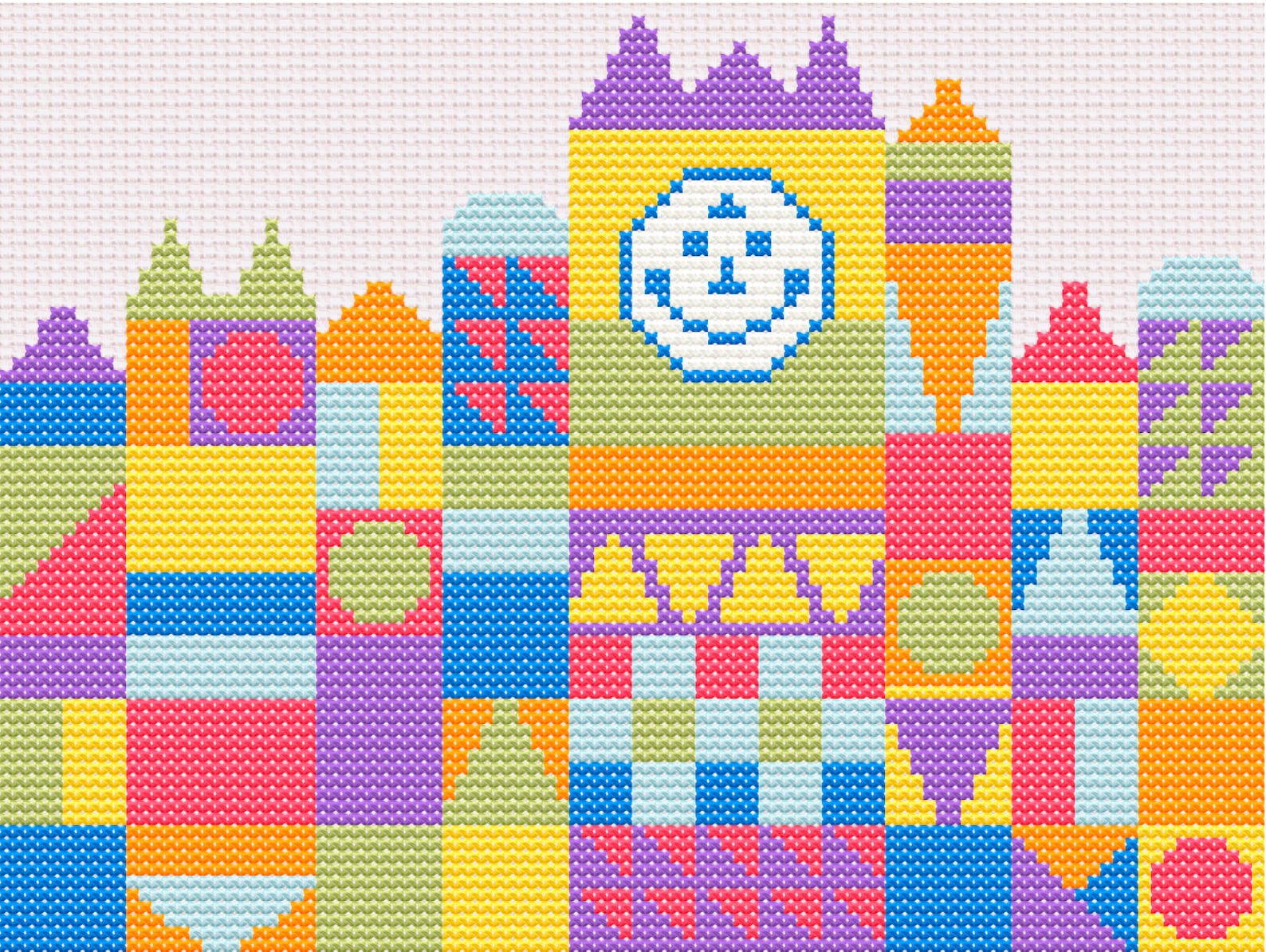 It's a Small World | Cross Stitch Pattern | Digital Download - Etsy
