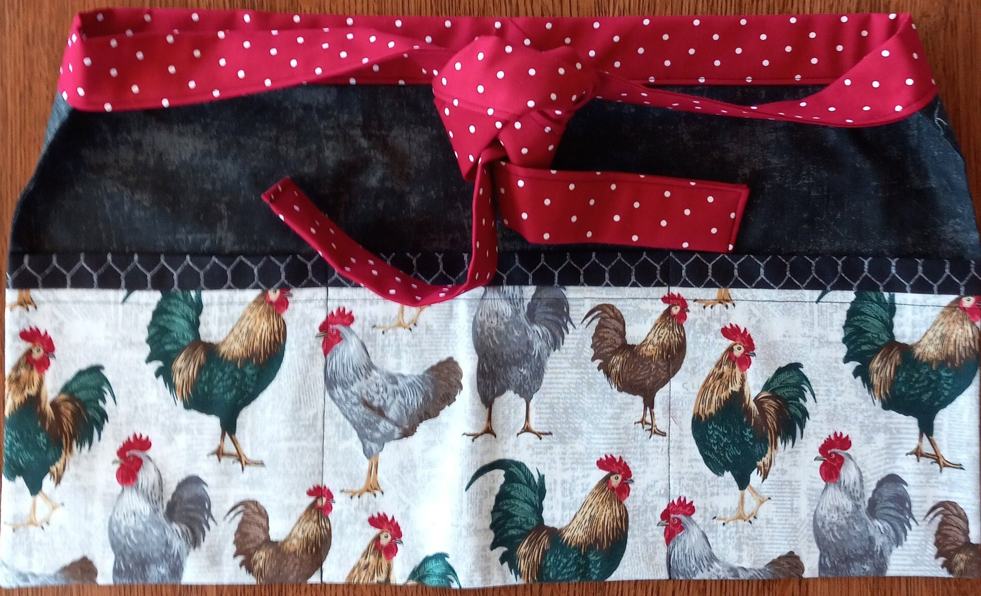 Adorable Chicken Print Fabric Hobby Apron - Etsy