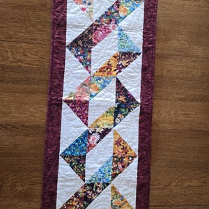 Table Runner in Vibrant Colors - Etsy