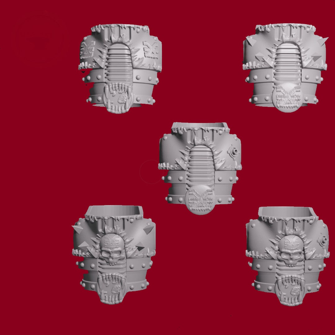 5 X Legion of Carnage M2 Torso C Helforged Miniatures - Etsy