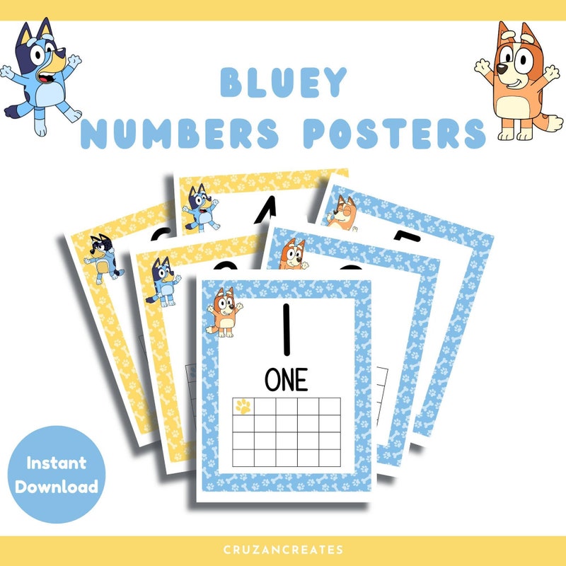 Bluey Theme Classroom - Etsy