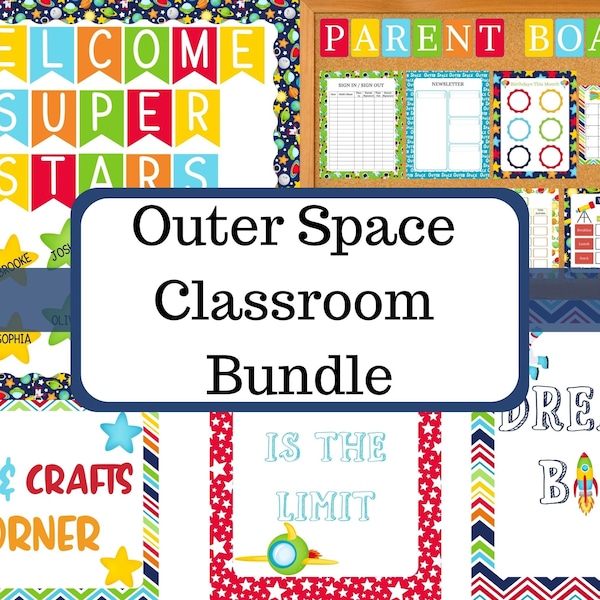 Space Classroom Theme - Etsy