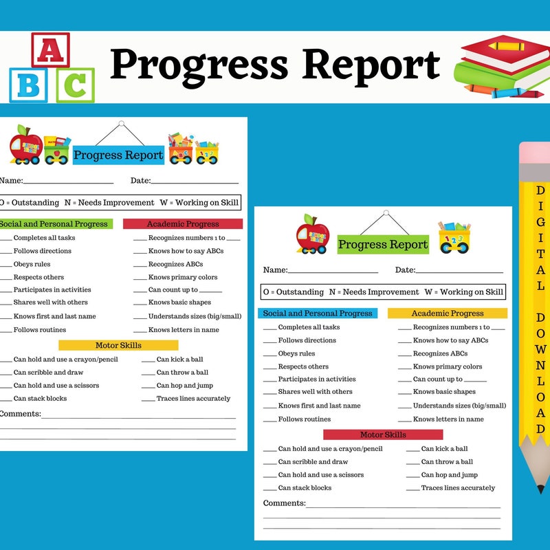 Parents Daycare Report - Etsy