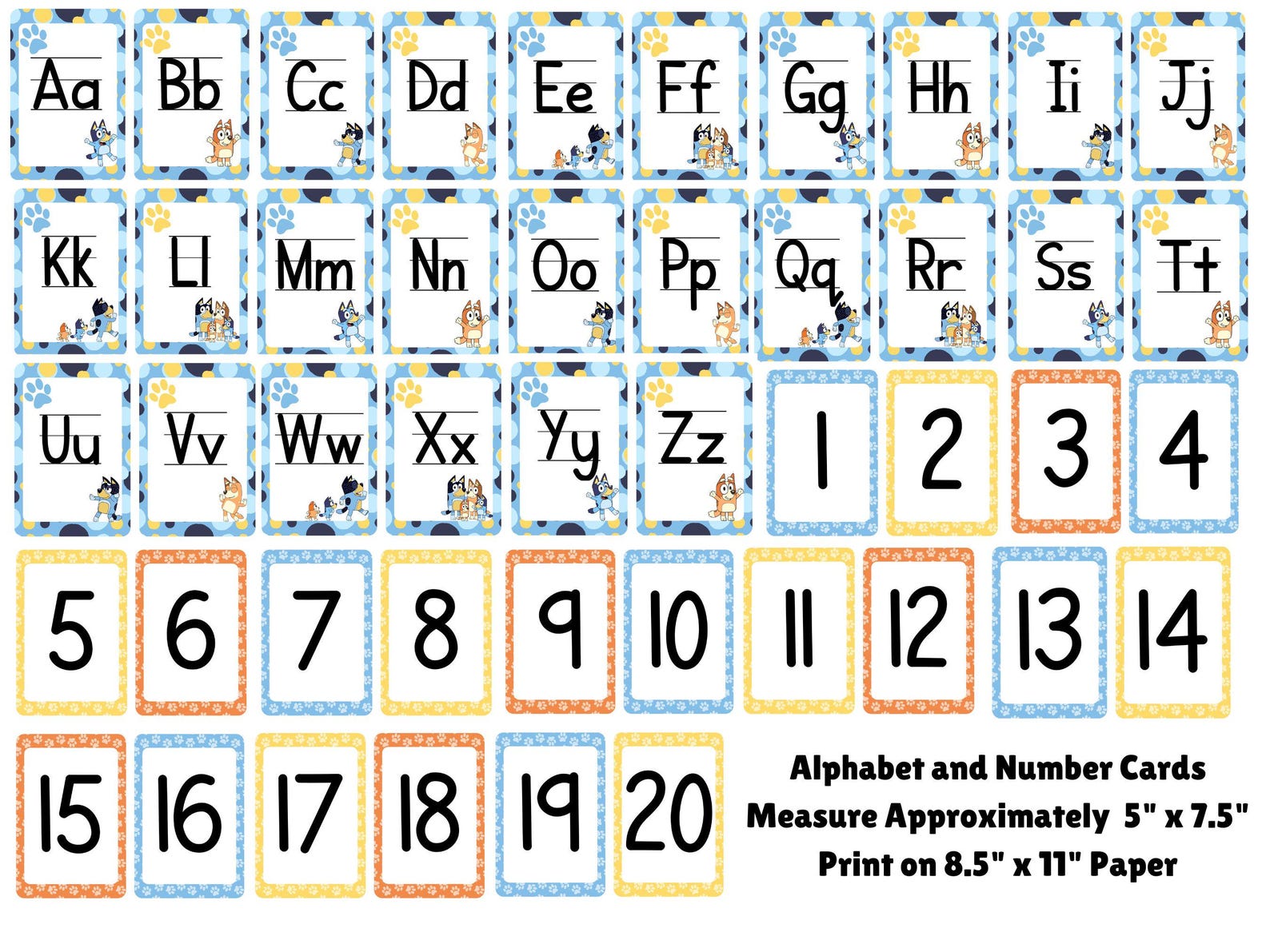 Bluey Class Decor | Wall Decor | Classroom Decorations | Classroom ...