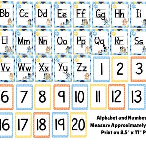 Bluey Class Decor | Wall Decor | Classroom Decorations | Classroom ...