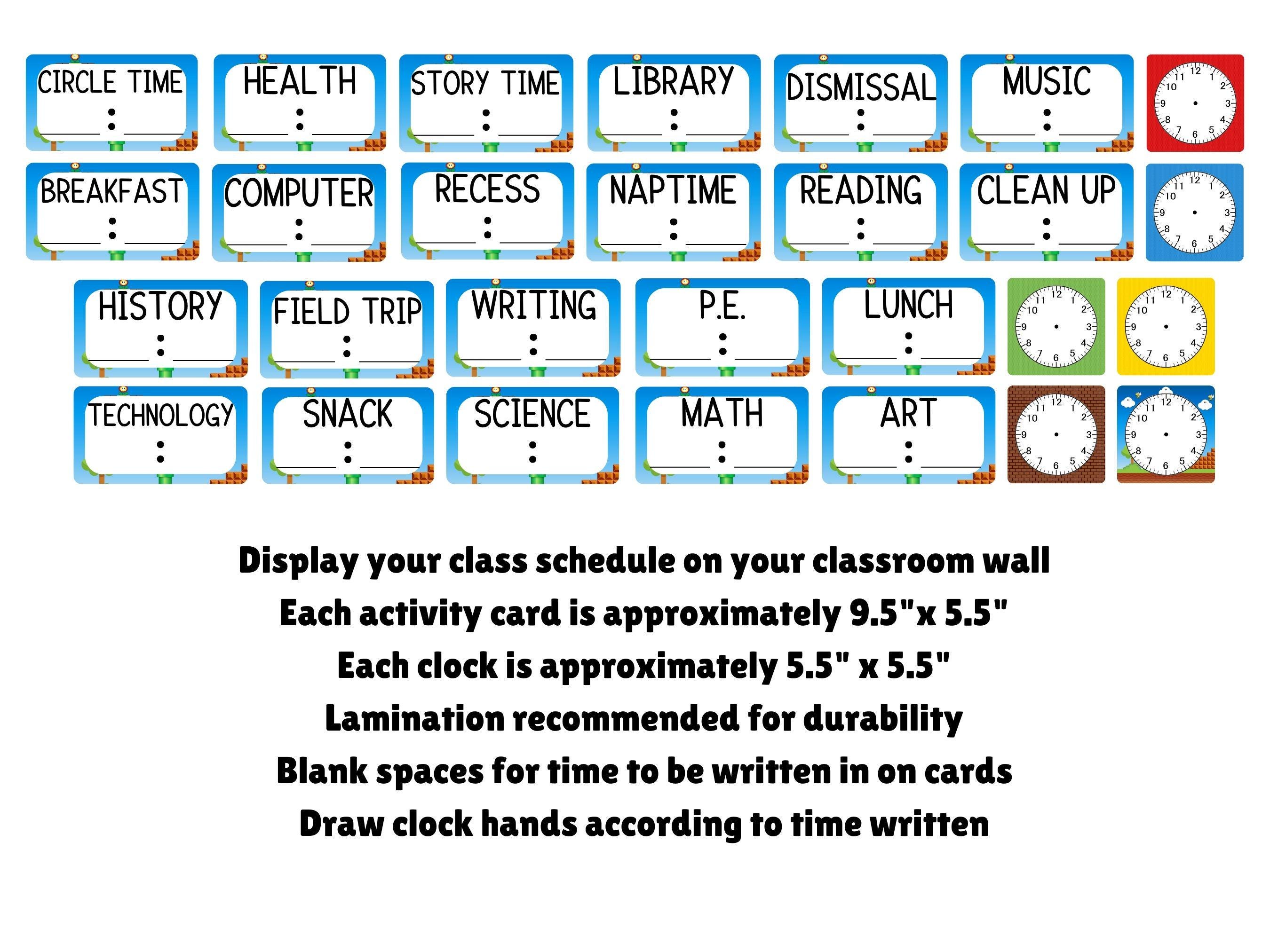 Super Mario Class Decor | Class Decor | Wall Decor | Classroom Bundle ...