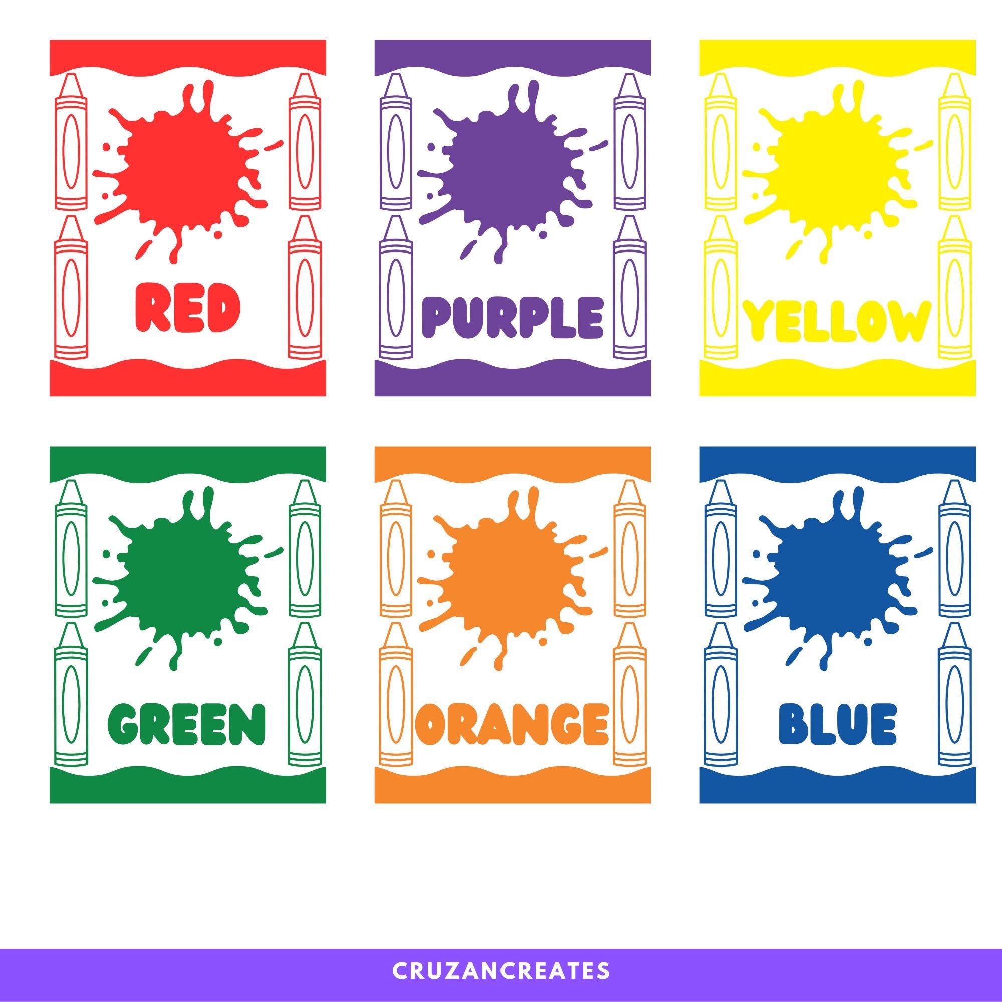 Colors Posters | Colors | Classroom Posters | Color Posters for ...