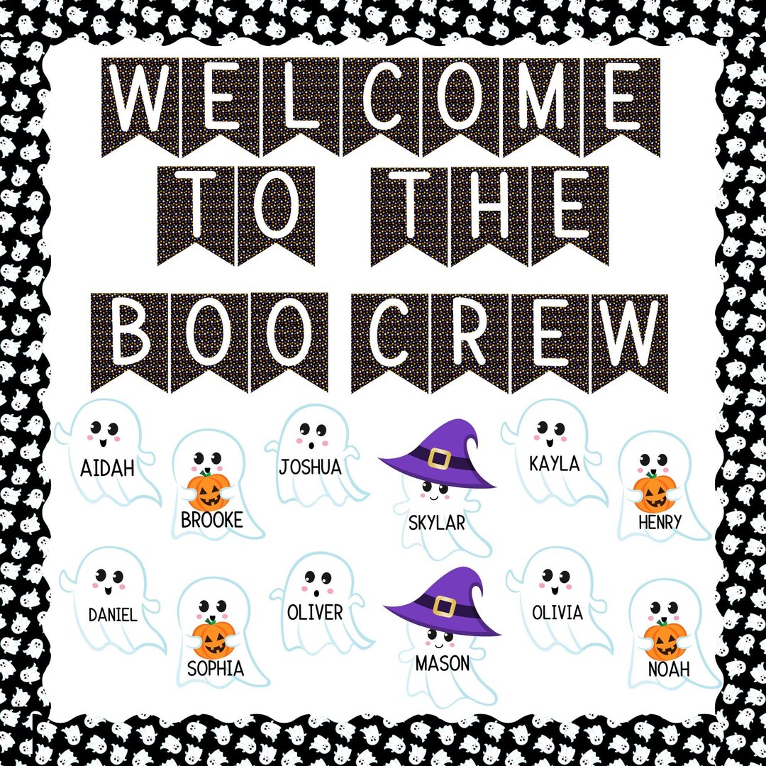 Halloween Classroom Decoration | Classroom Decor | Class Decor Set ...