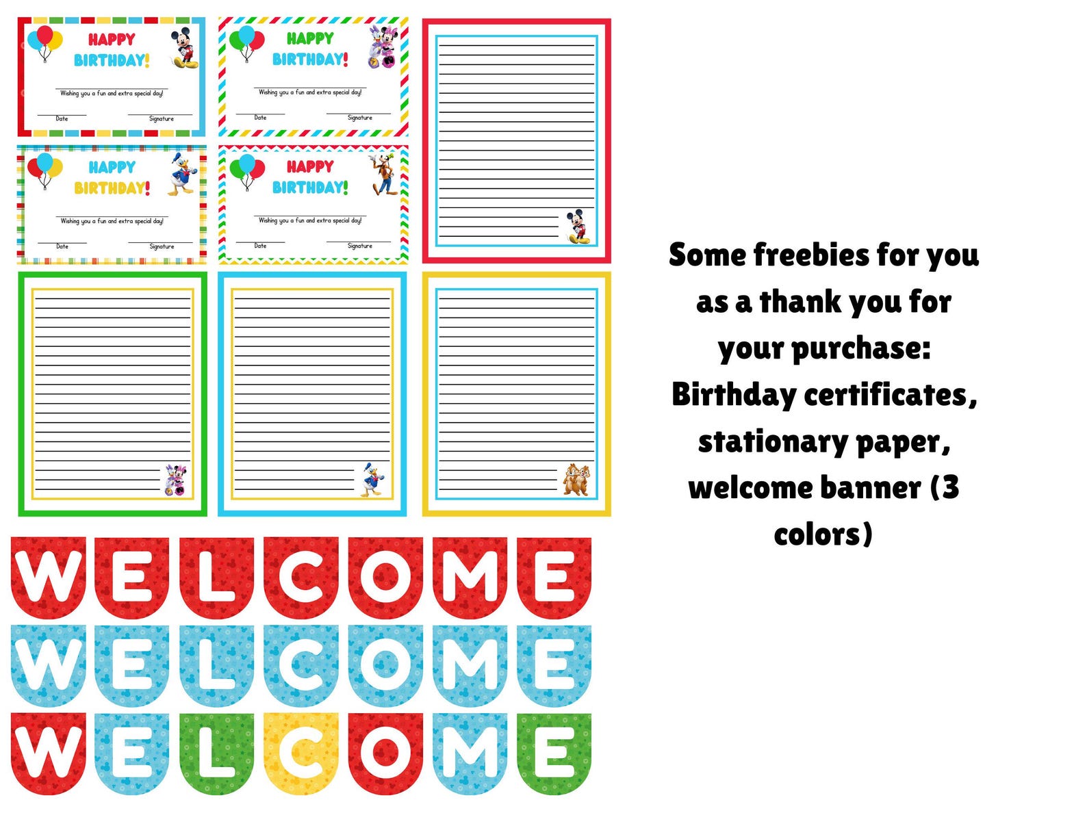 Mickey Class Decor | Wall Decor | Classroom Decorations | Classroom ...