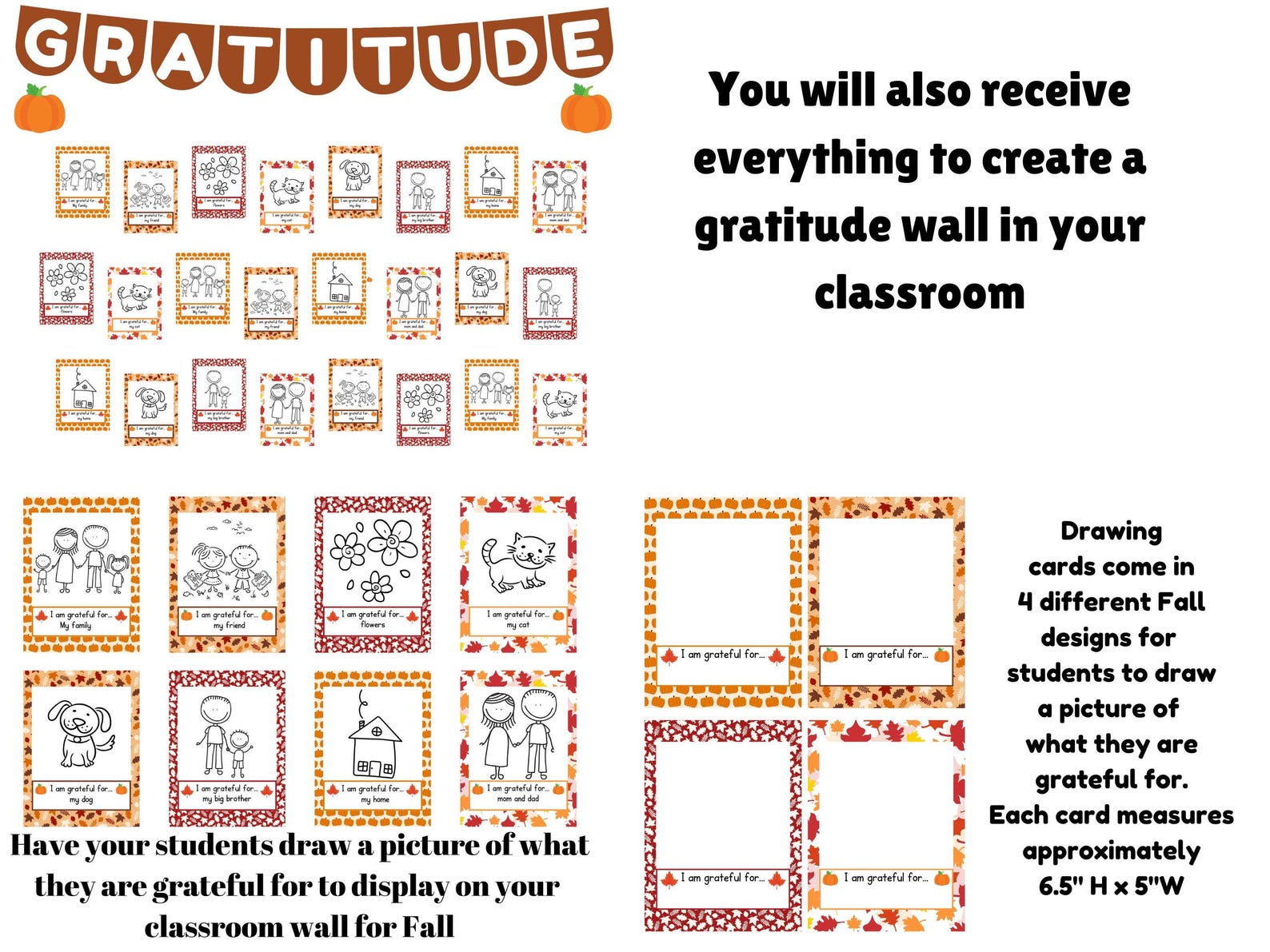 Fall Classroom | Classroom Decor | Fall Class Decor | Wall Decor | Fall ...