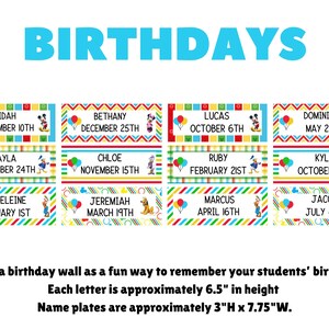 Mickey Class Decor | Wall Decor | Classroom Decorations | Classroom ...