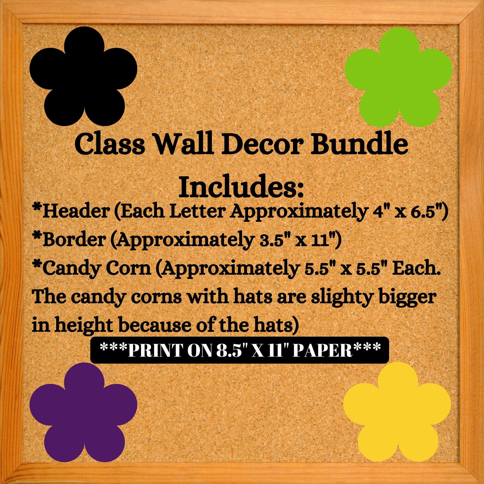 Halloween Classroom Decor | Classroom Decor | Class Decor Set ...