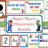 Super Mario Inspired Themed Classroom Birthday Set - Digital File - Etsy