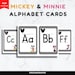 Mickey and Minnie Alphabet | Classroom Decor | Class Decor Set ...