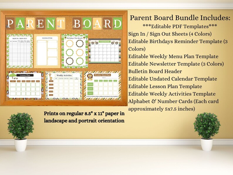 Daycare Parent Board | Learning Decor | Classroom Decorations ...