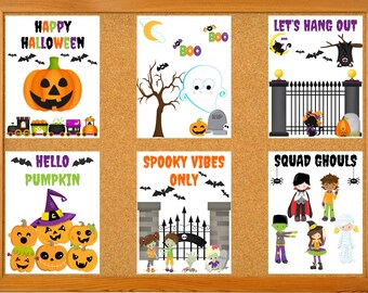 Happy Halloween Classroom Posters | Halloween Classroom Decor ...