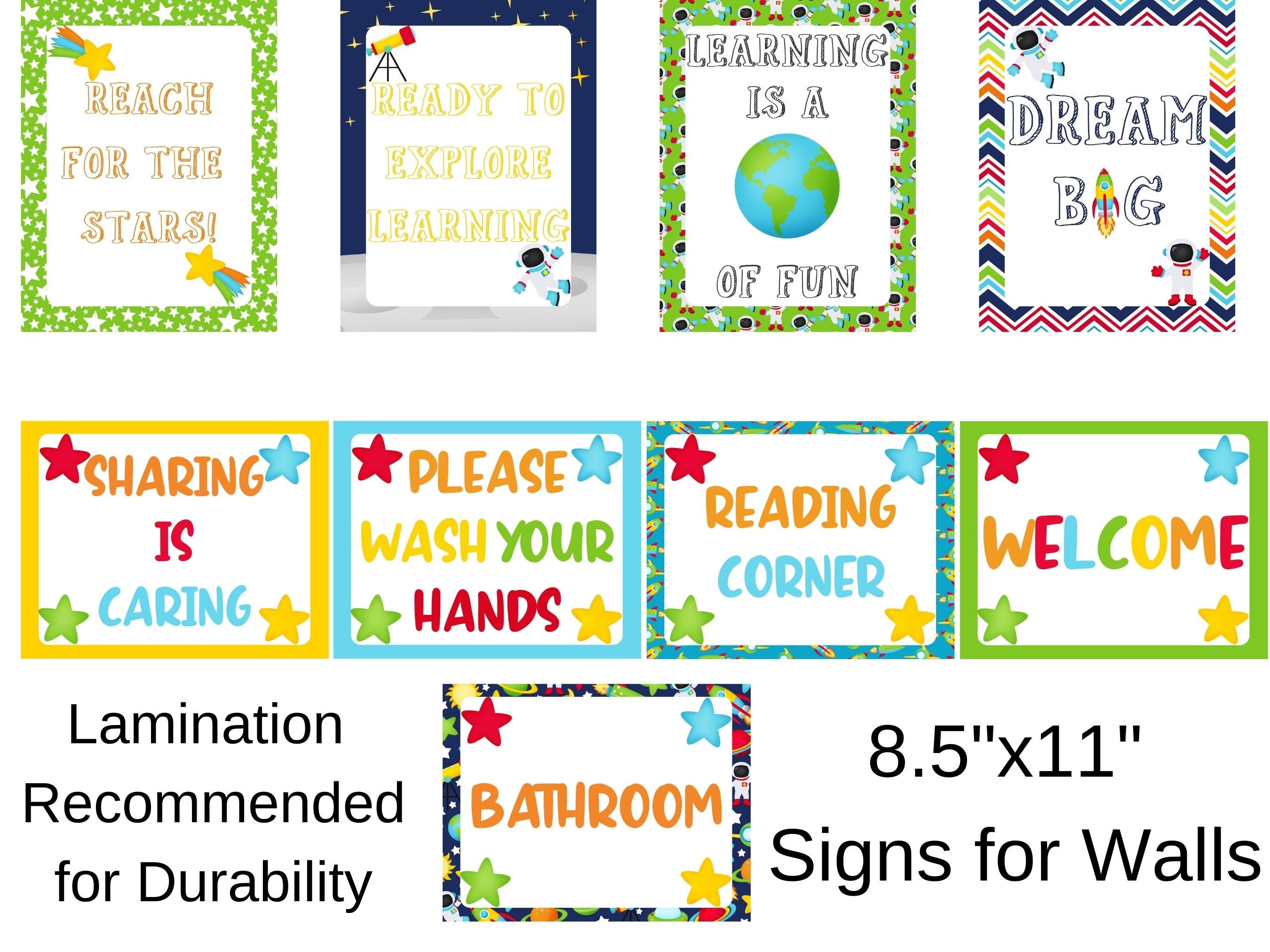 Outer Space Classroom Decor | Classroom Decorations | Classroom Bundle ...