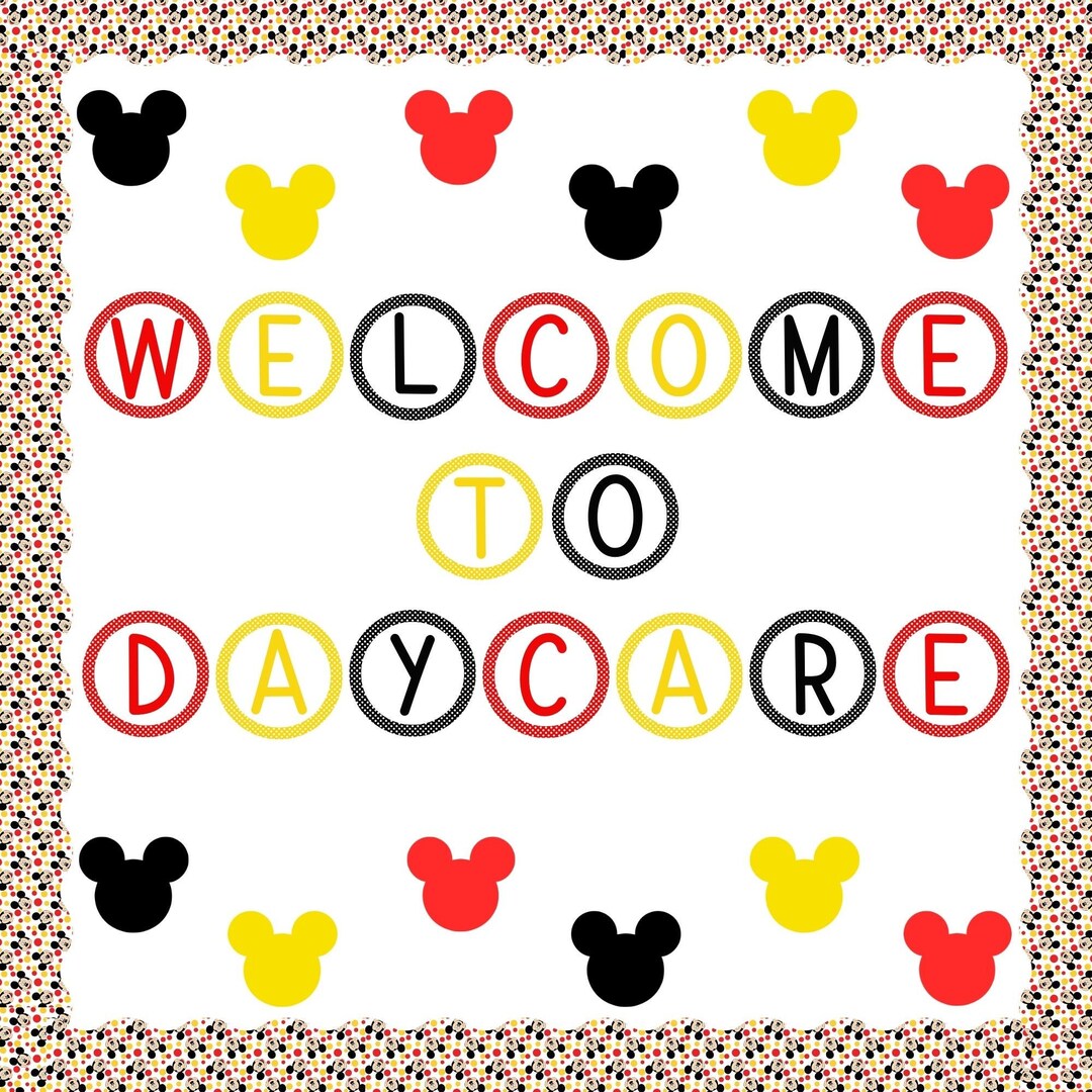 Daycare Decor | Daycare Decor Set | Daycare Decor Bundle | Daycare Wall ...