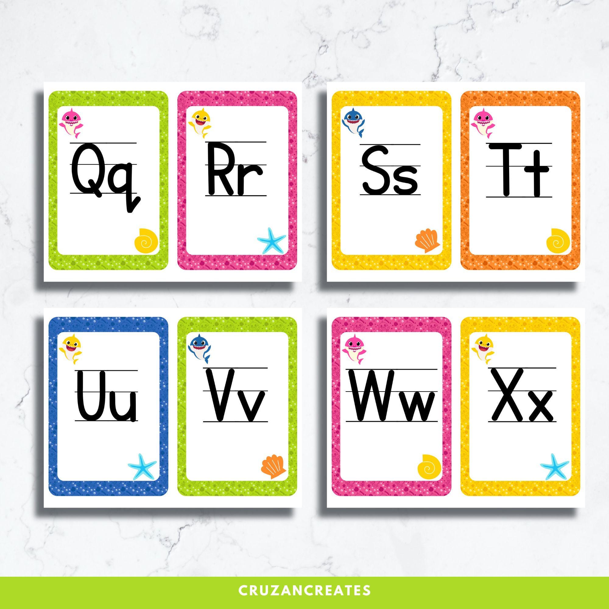 Alphabet Classroom Decor Class Decor Set Classroom Wall Decor Alphabet ...