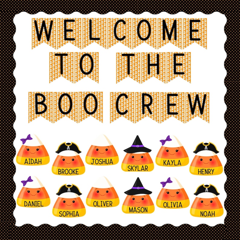 Halloween Classroom Decor | Classroom Decor | Class Decor Set ...