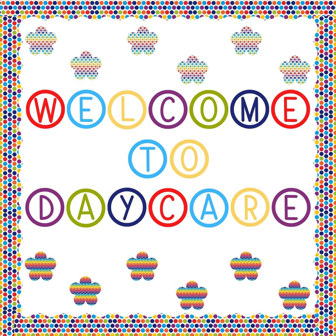 Daycare Decor | Daycare Decor Set | Daycare Decor Bundle | Daycare Wall ...