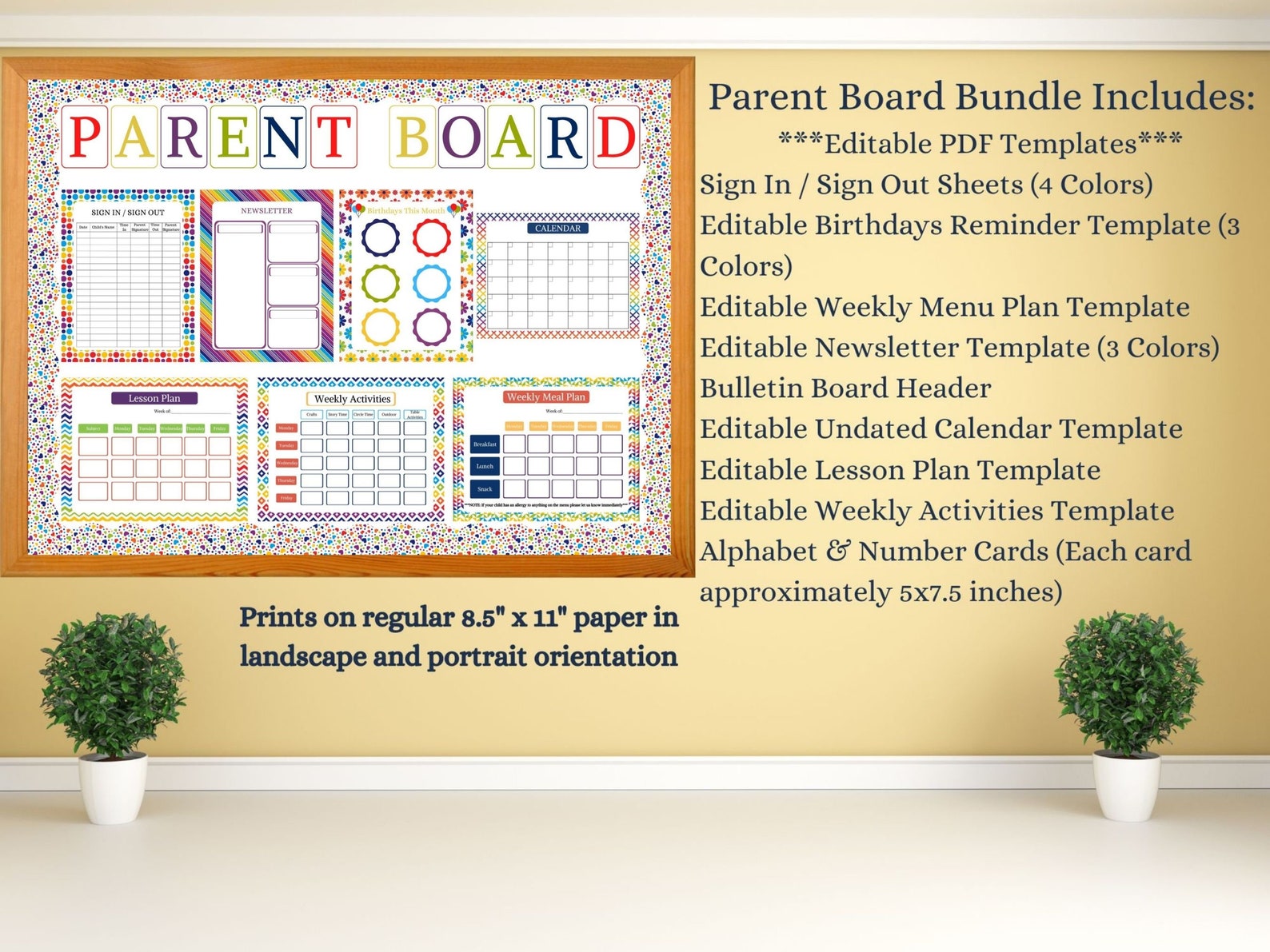 Daycare Parent Board | Learning Decor | Classroom Decorations ...