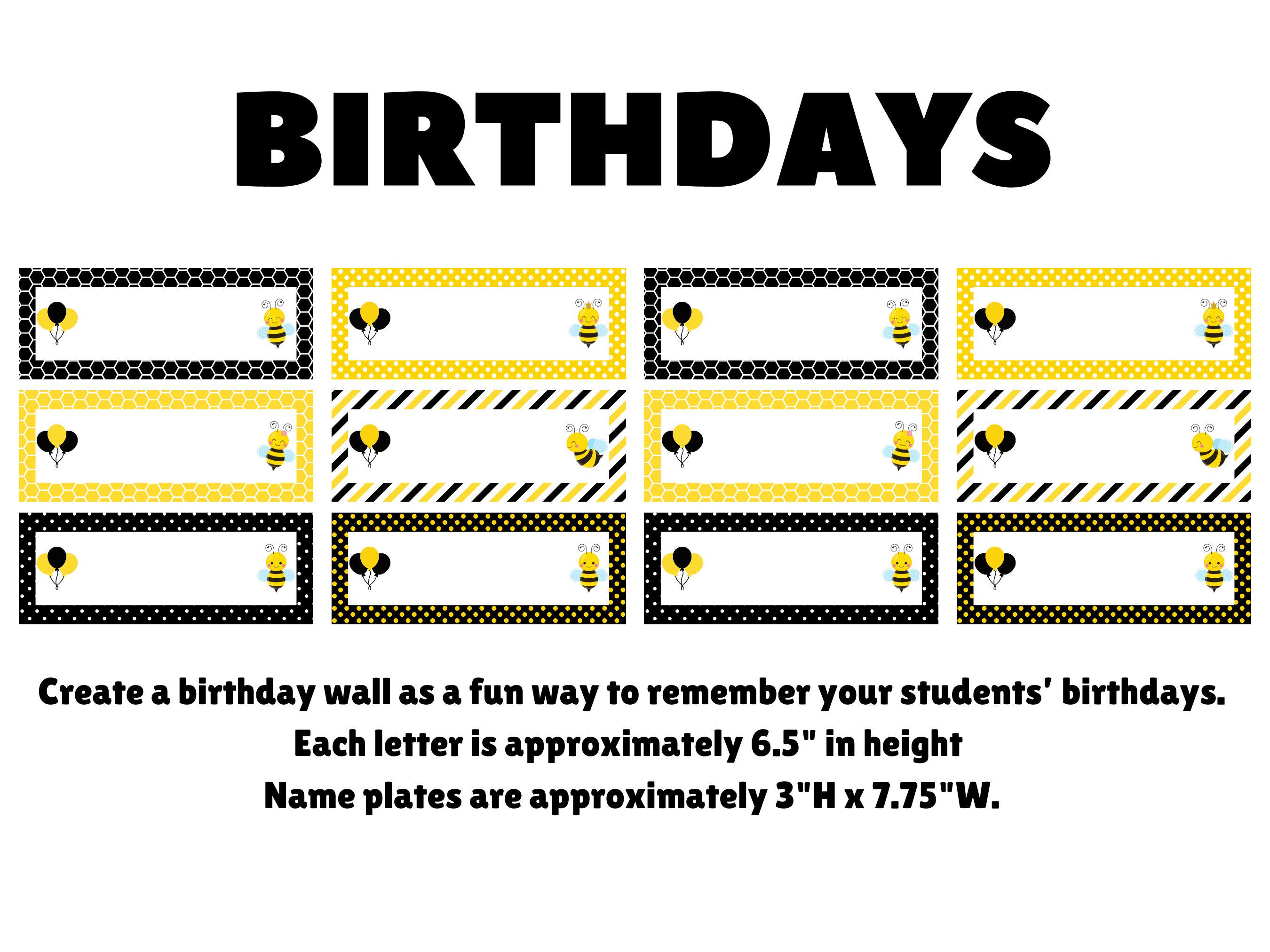 Bumble Bee Class Decor | Learning Decor | Classroom Decorations ...