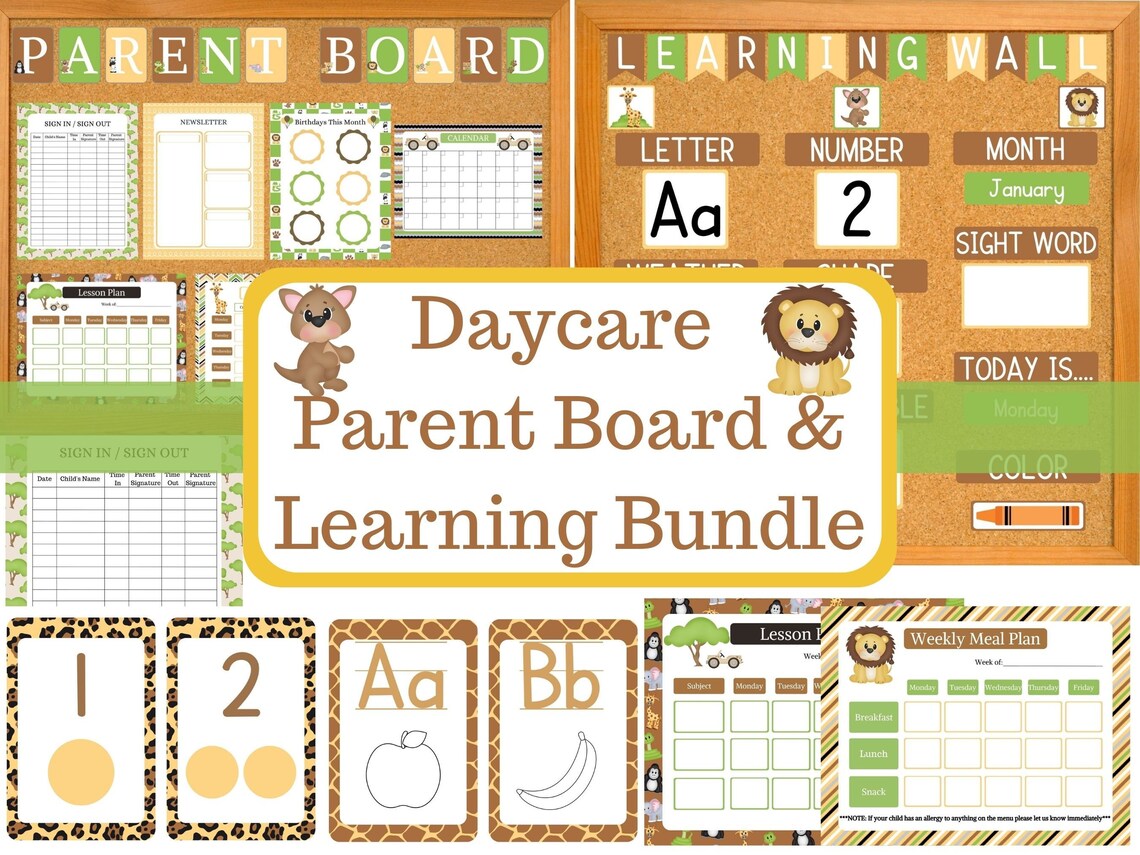 Daycare Parent Board | Learning Decor | Classroom Decorations ...