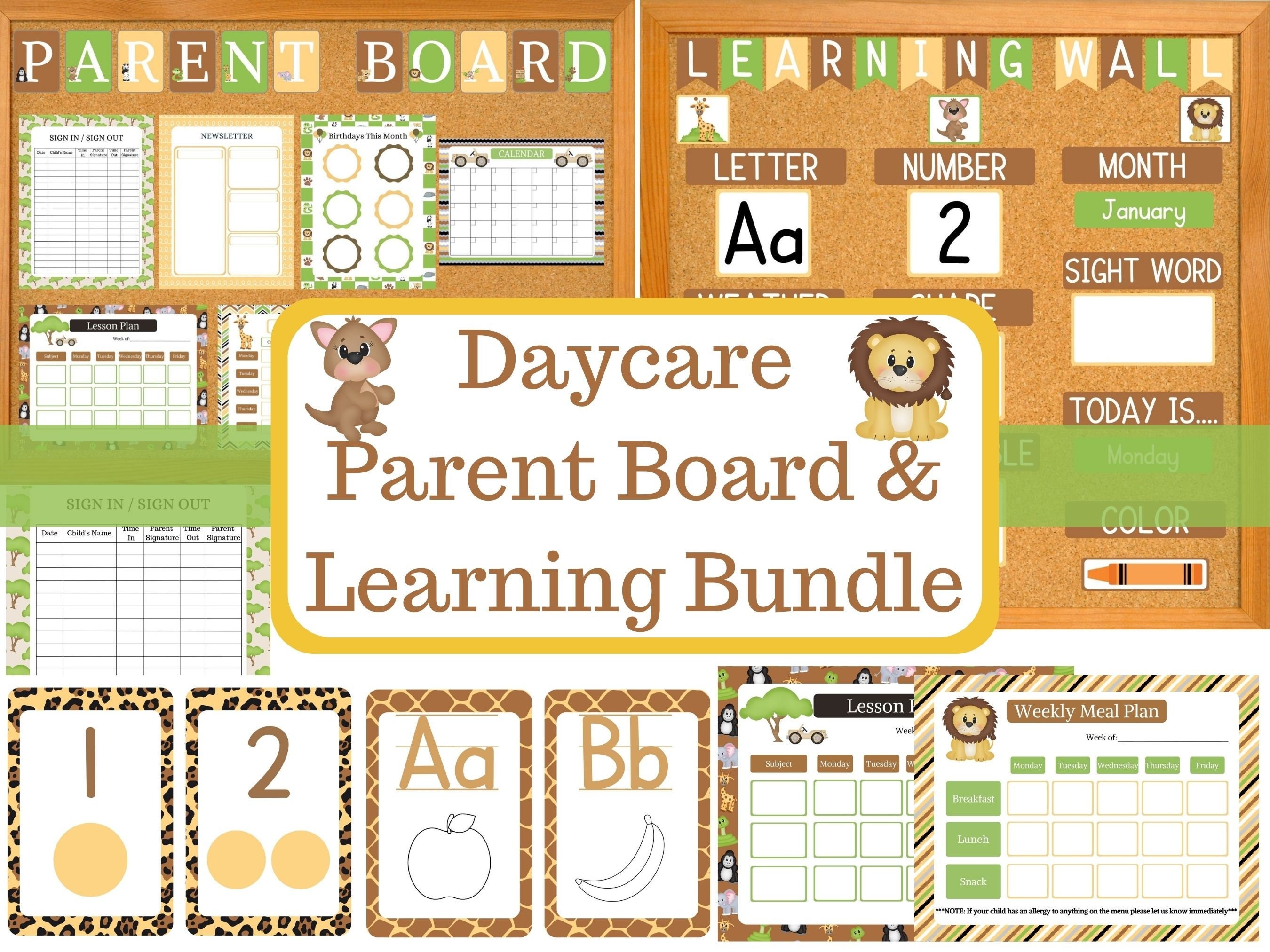 Daycare Parent Board | Learning Decor | Classroom Decorations ...