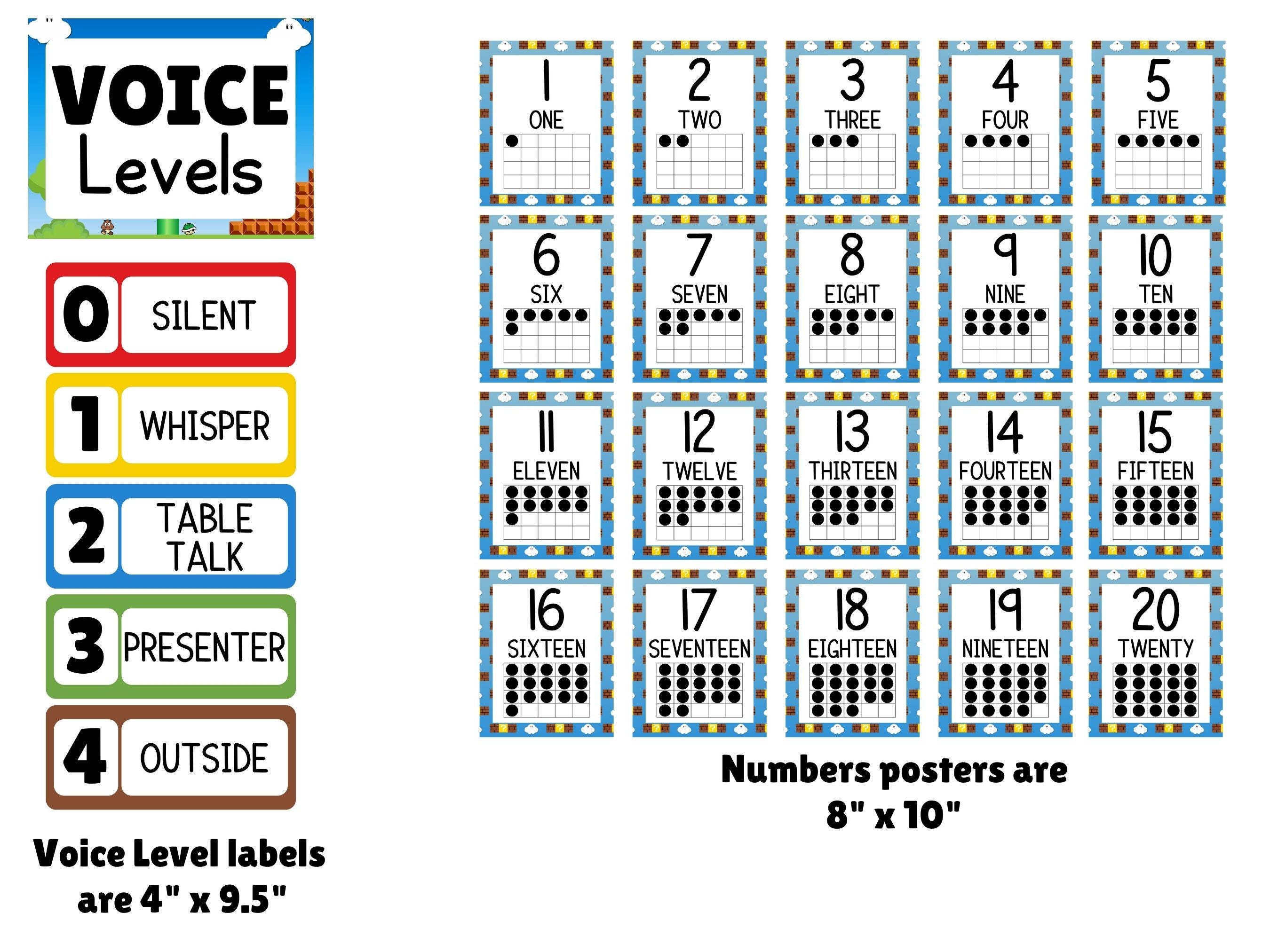 Super Mario Class Decor | Class Decor | Wall Decor | Classroom Bundle ...