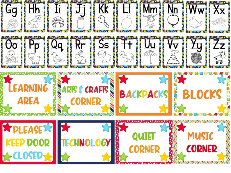 Outer Space Classroom Decor | Classroom Decorations | Classroom Bundle ...