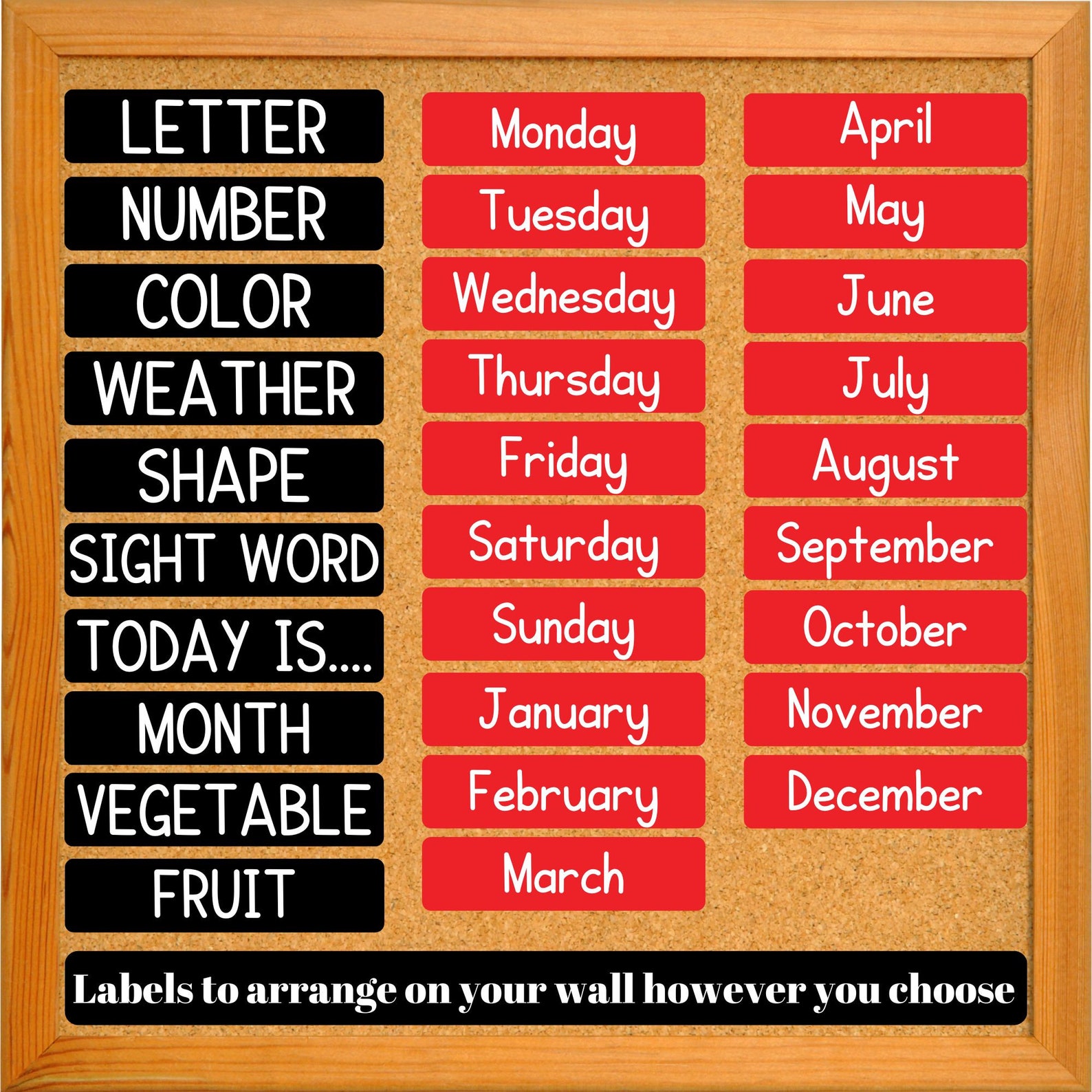 Preschool Learning Wall | Learning Wall | Preschool Focus Wall ...