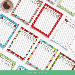 Sign in Sheet | Daycare Sign in Sheet | Sign in and Out Form | Daycare ...