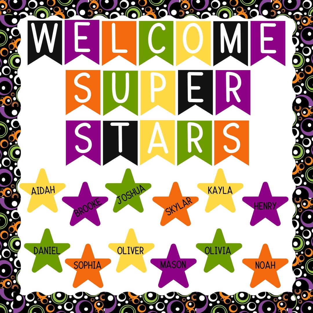 Halloween Classroom Decor | Classroom Decor | Class Decor Set ...