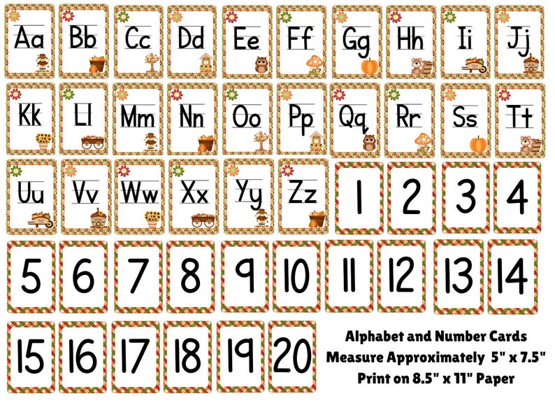 Fall Classroom | Classroom Decor | Fall Class Decor | Wall Decor | Fall ...