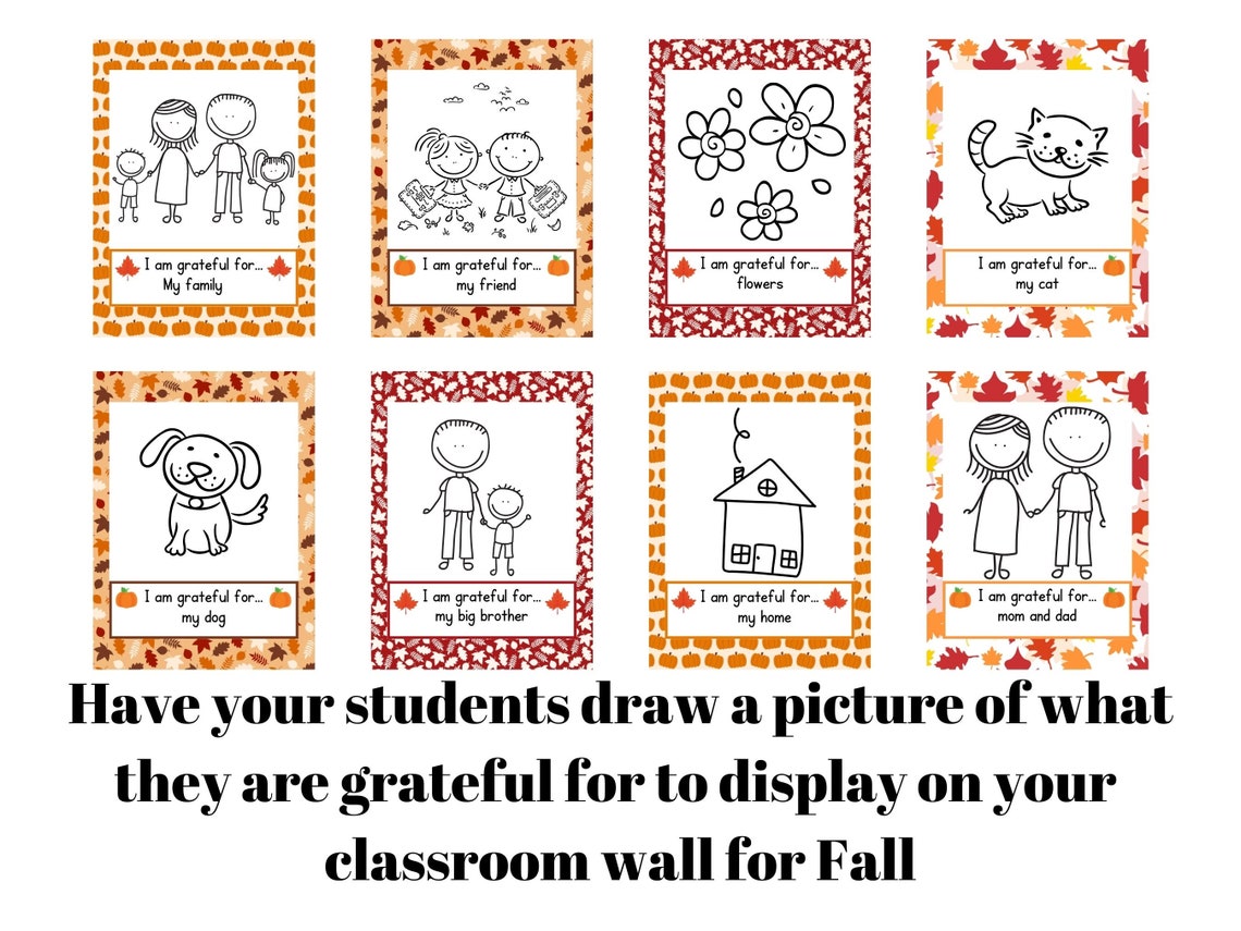 Gratitude Wall | Student Activities | Wall of Gratitude | Classroom ...